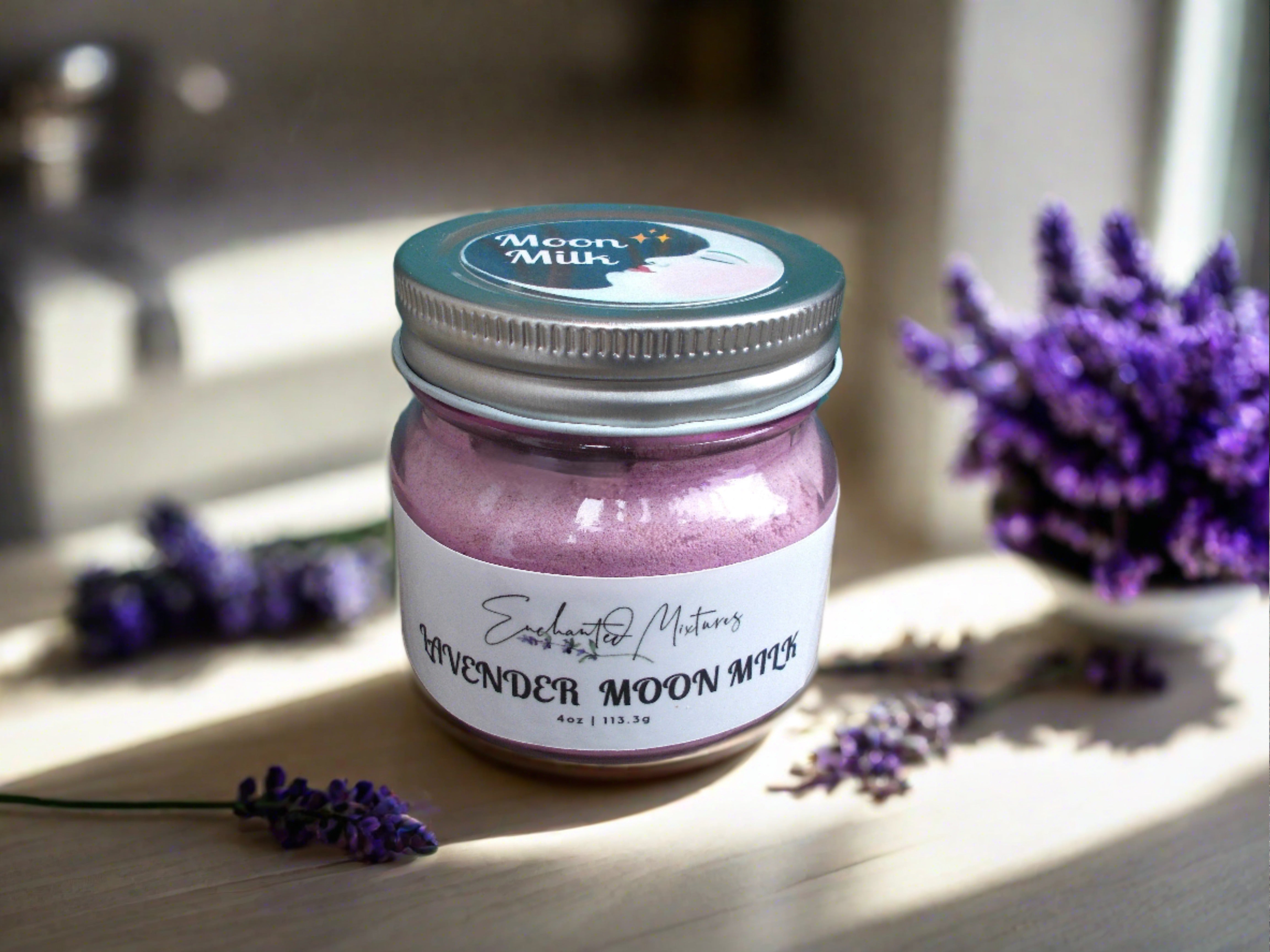 Lavender Moon Milk – Enchanted Mixtures